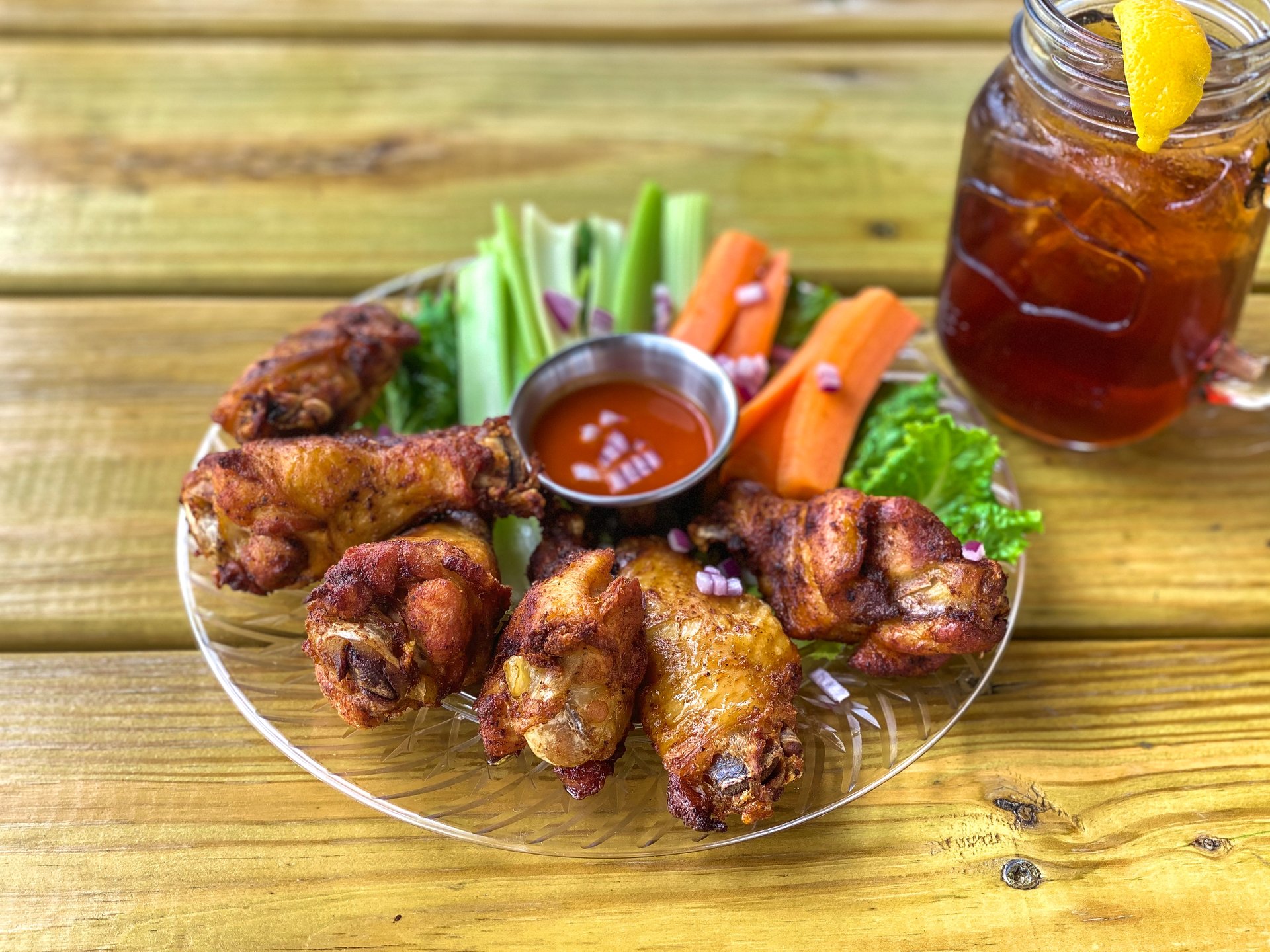 10 Smoked Chicken Wings 🍗