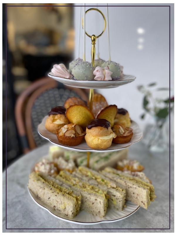 Haute Tea à la Violet: April Tea - Violet L.A.