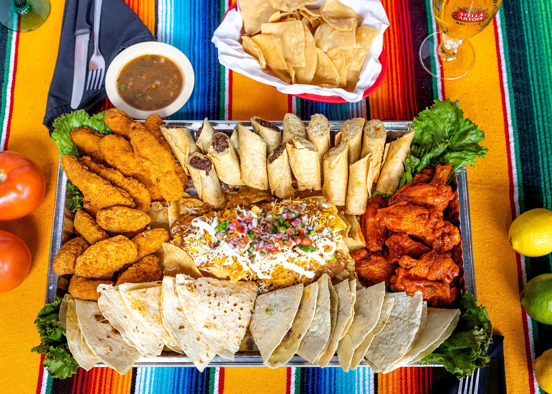 Mexican Platter A G A V E B A N D I D O | Our New #TacoTuesday