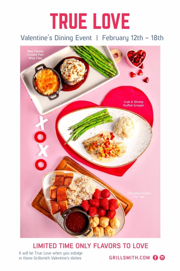 True Love Dining Event - Grillsmith: Craft By Fire