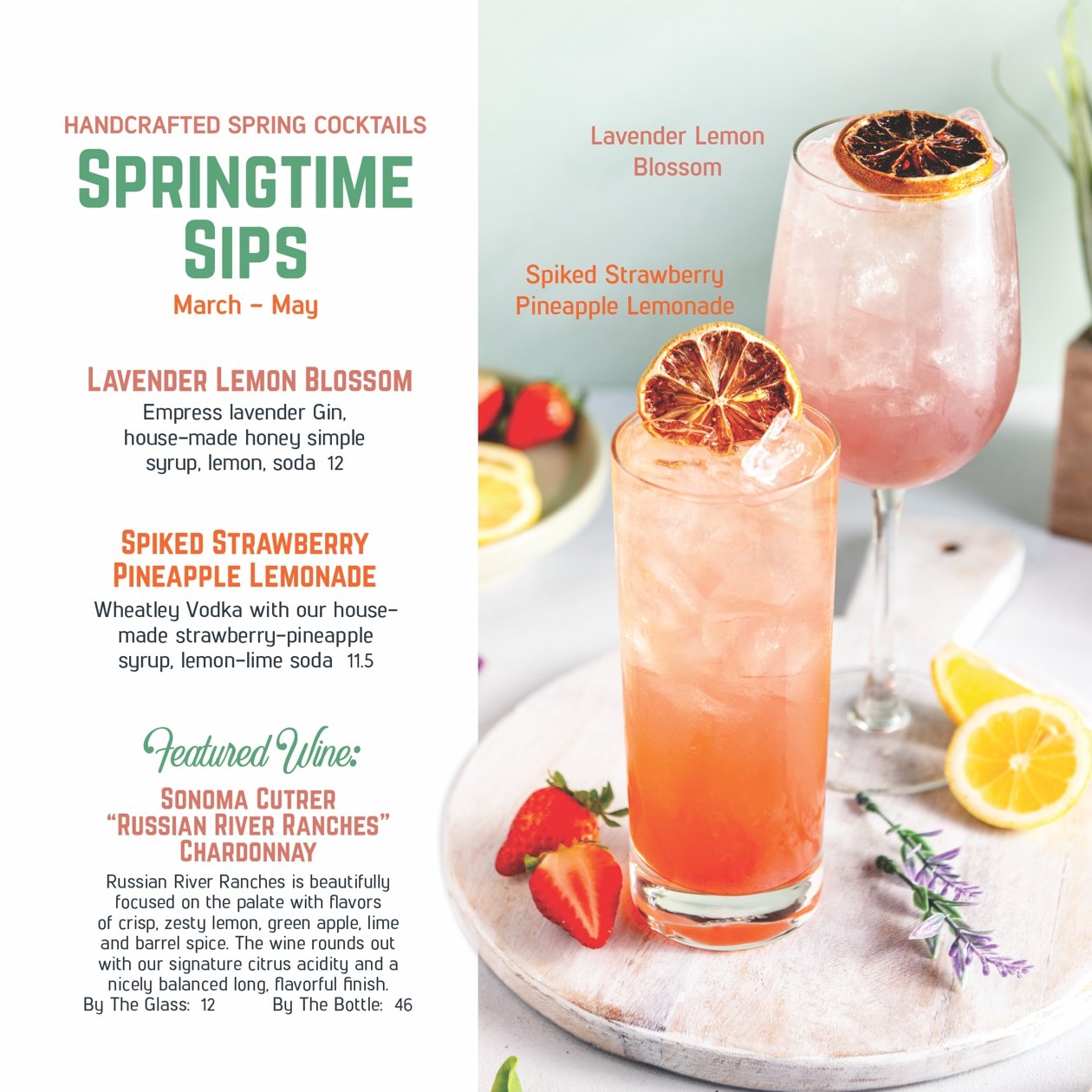 Springtime Sips - Grillsmith: Craft By Fire