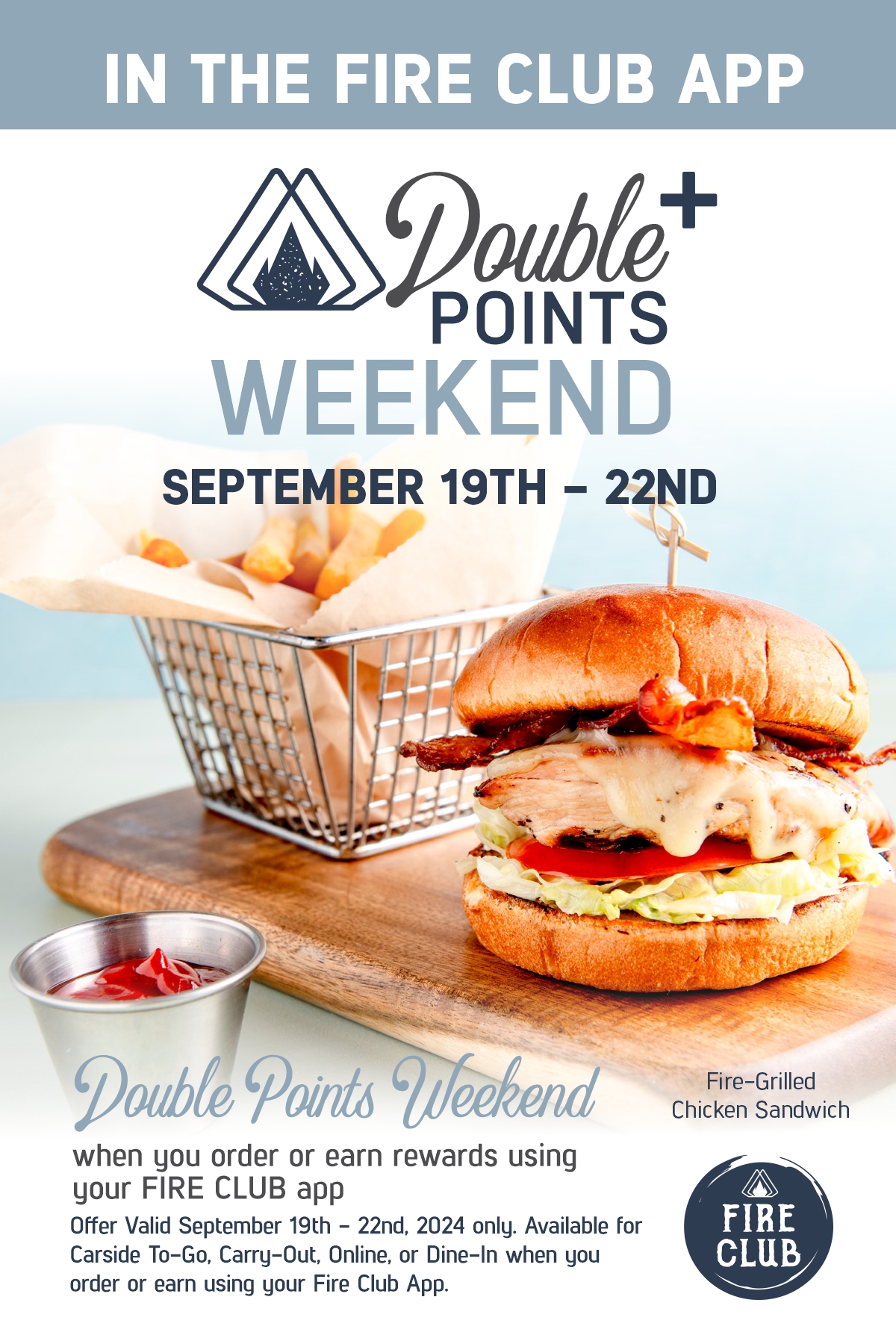 September Double Points Weekend - Grillsmith: Craft By Fire
