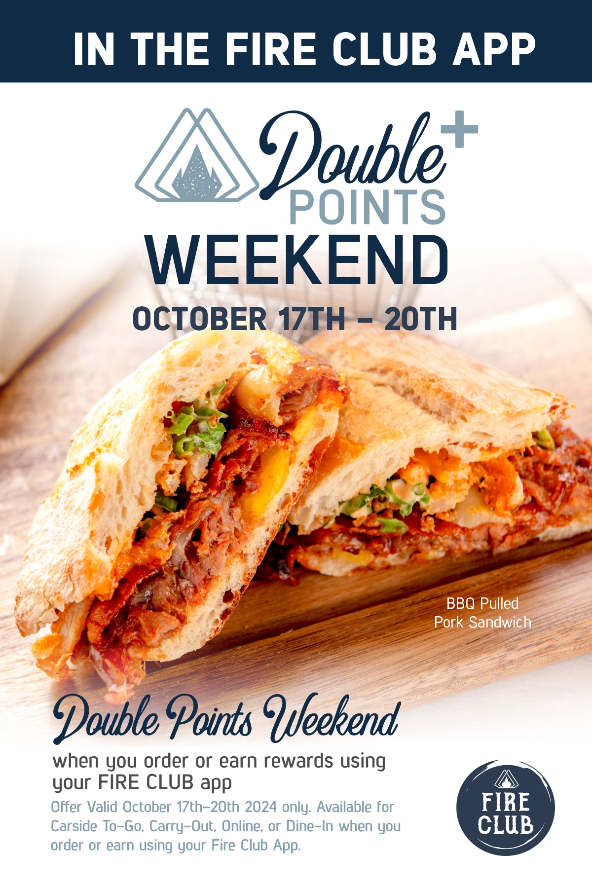 It's An October Double Points Weekend - Grillsmith: Craft By Fire