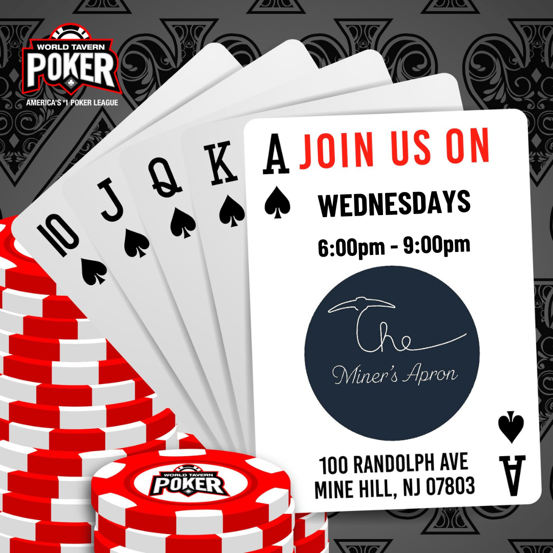 World Tavern Poker - The Miner's Apron - Restaurant & Catering in Mine ...