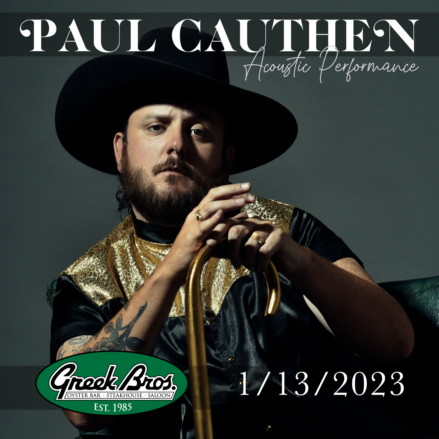 Paul Cauthen - Greek Bros. Oyster Bar & Grill - Bar & Grill in TX