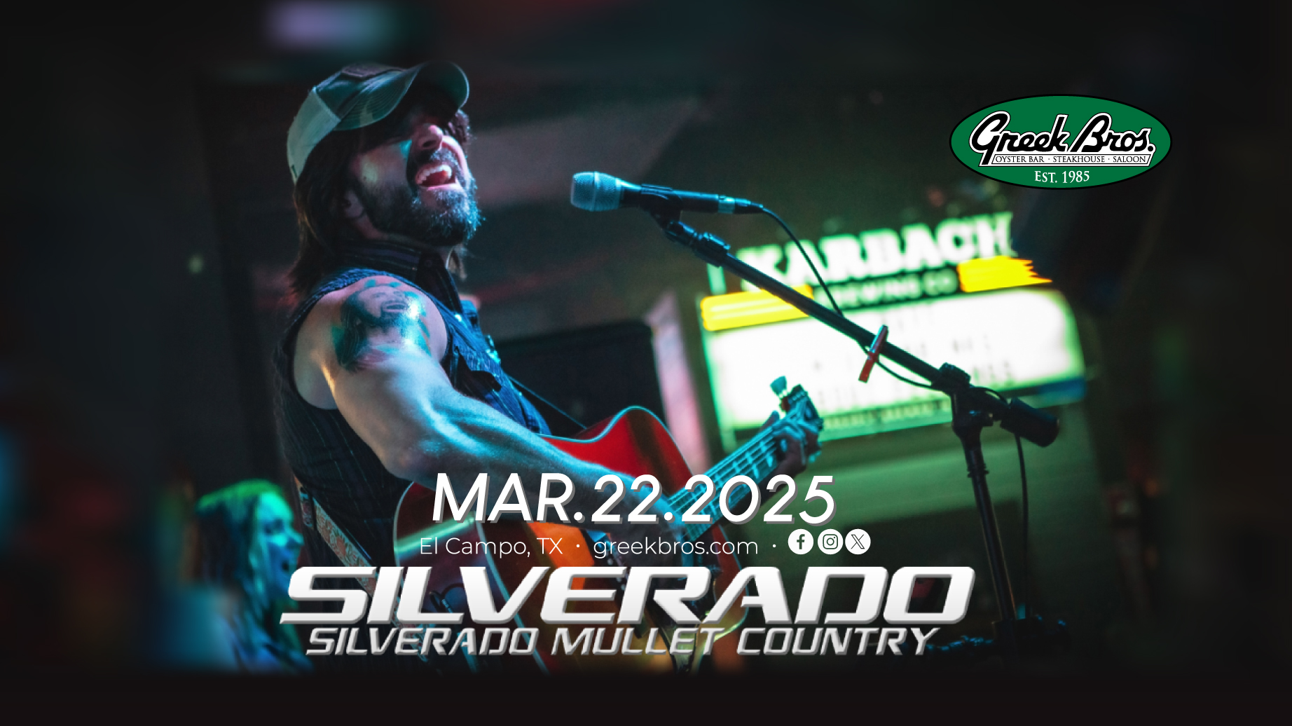 Silverado - Greek Bros. Oyster Bar & Grill - Bar & Grill in TX