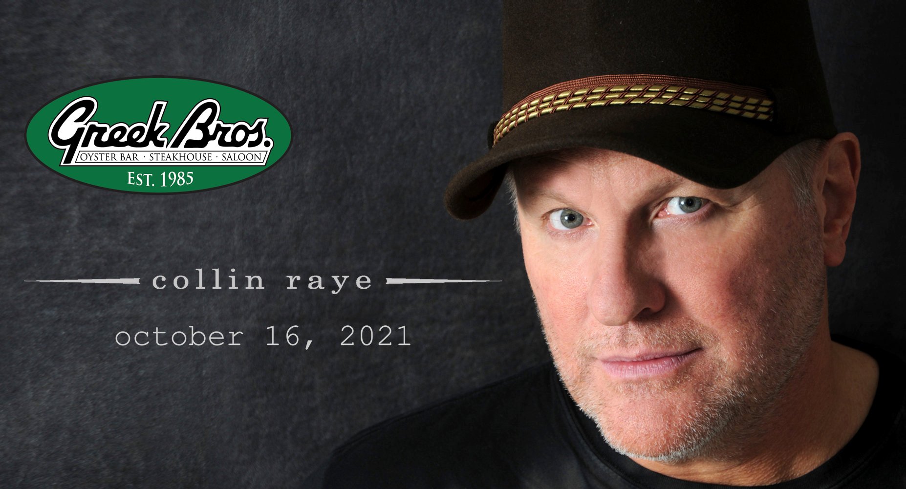 Collin Raye - Greek Bros. Oyster Bar & Grill - Bar & Grill in TX