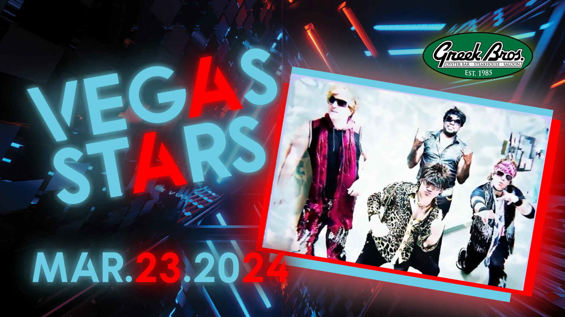 Vegas Stars - Greek Bros. Oyster Bar & Grill - Bar & Grill in TX