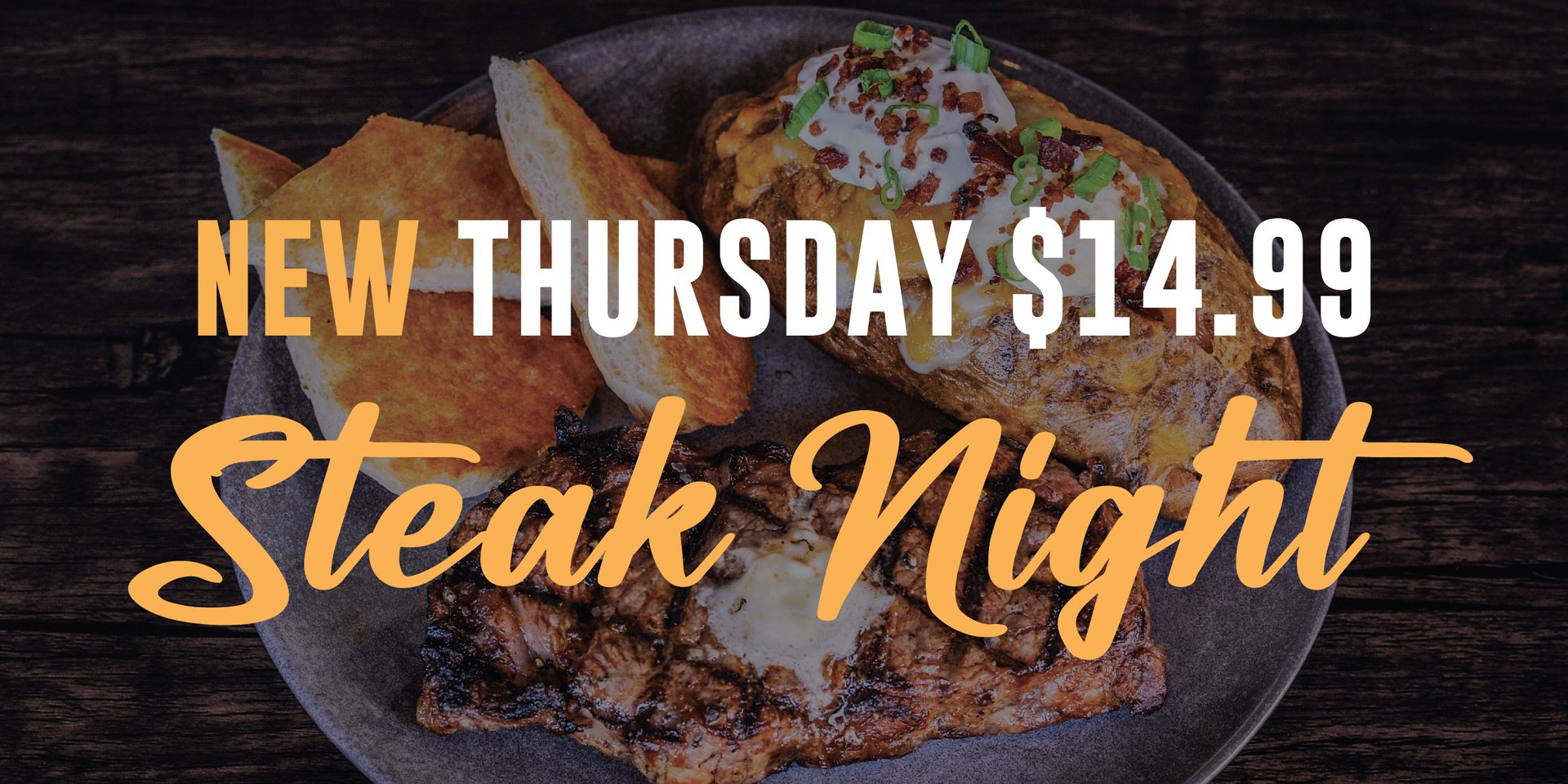 Thursday Steak Night - Fox & Hound - Bar & Grill