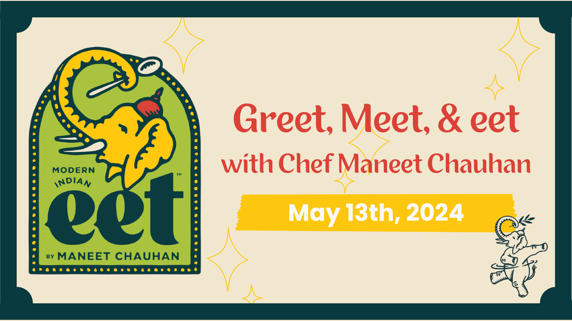 Greet, Meet & eet with Chef Maneet Chauhan - eet - Indian Restaurant in ...