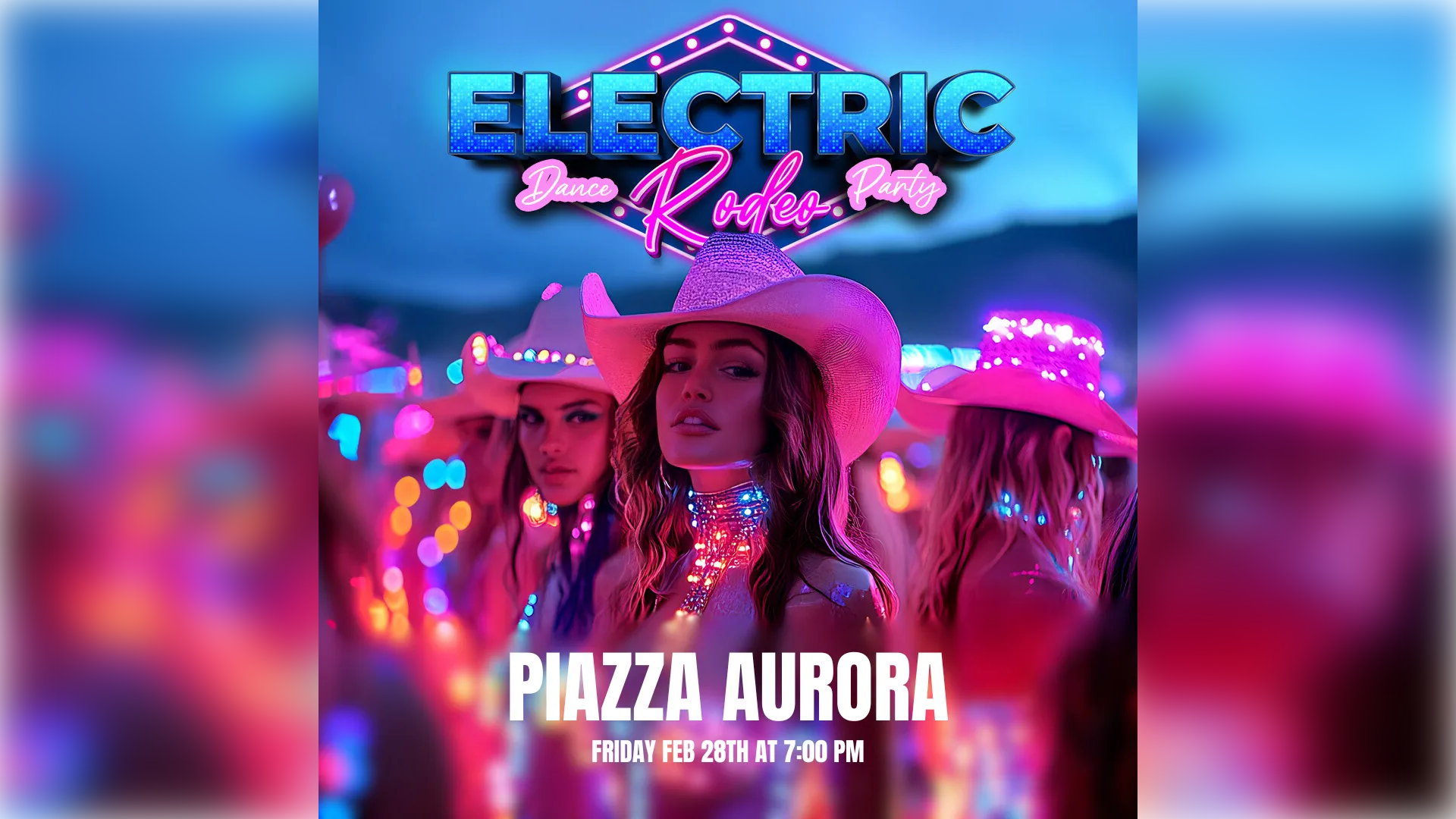 The Electric Rodeo DJ Dance Party! EDM VS COUNTRY - the PIAZZA - Live ...
