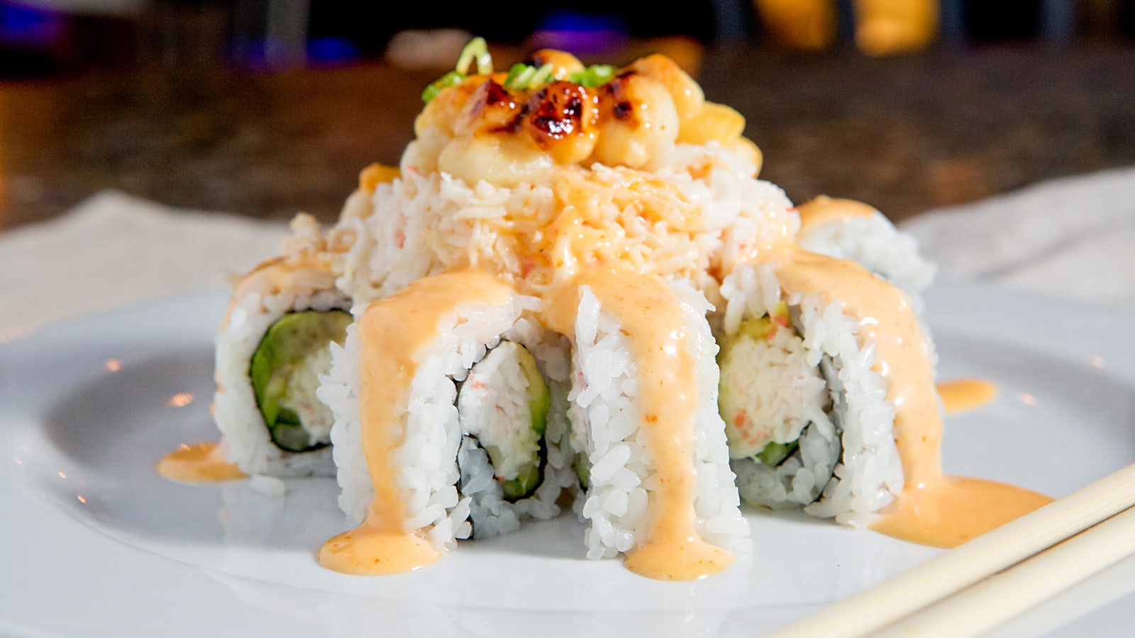 Pop Sushi Volcano Roll Sushi Lobster Volcano Roll, 6 Oz Gourmet