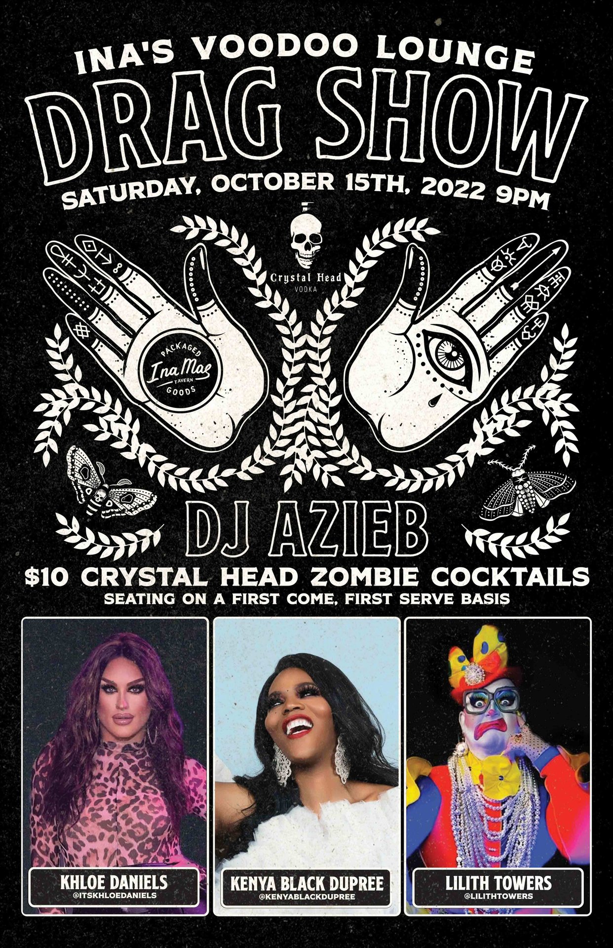 Ina's Voodoo Lounge Drag Show - Ina Mae Tavern & Packaged Goods ...