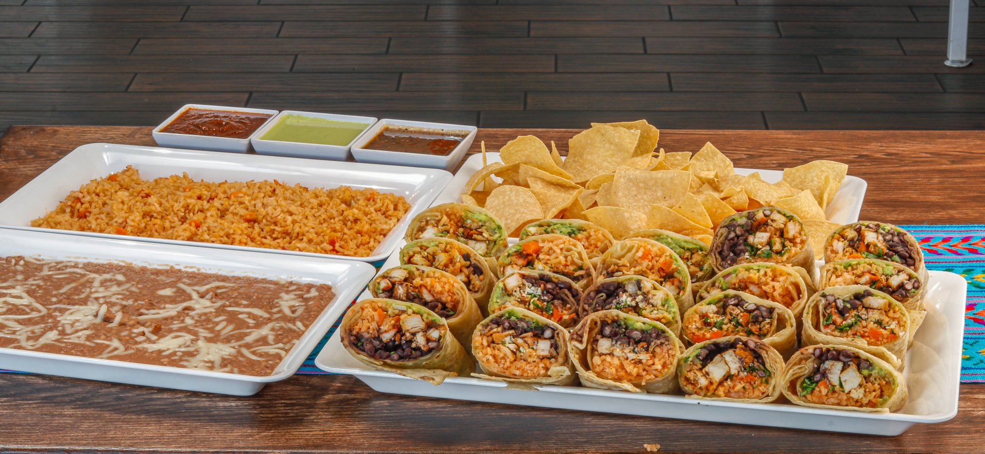 Mexican Restaurant Platters