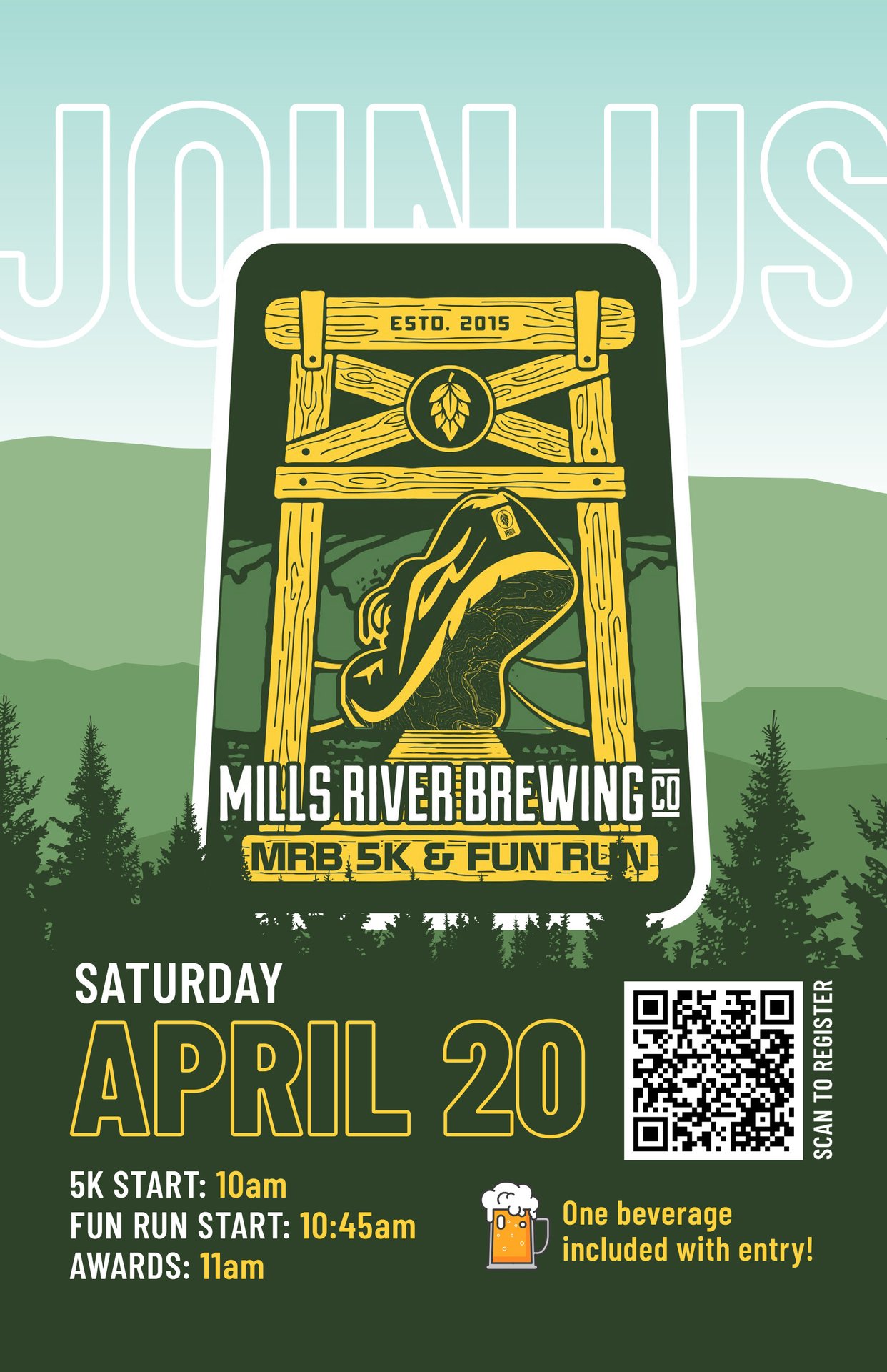 MRB 5K and Fun Run! - Mills River Brewing Co