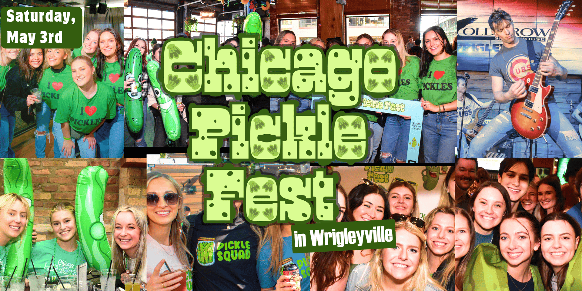 Chicago Pickle Fest - Old Crow - Bar & BBQ Restaurant in Wrigleyville ...