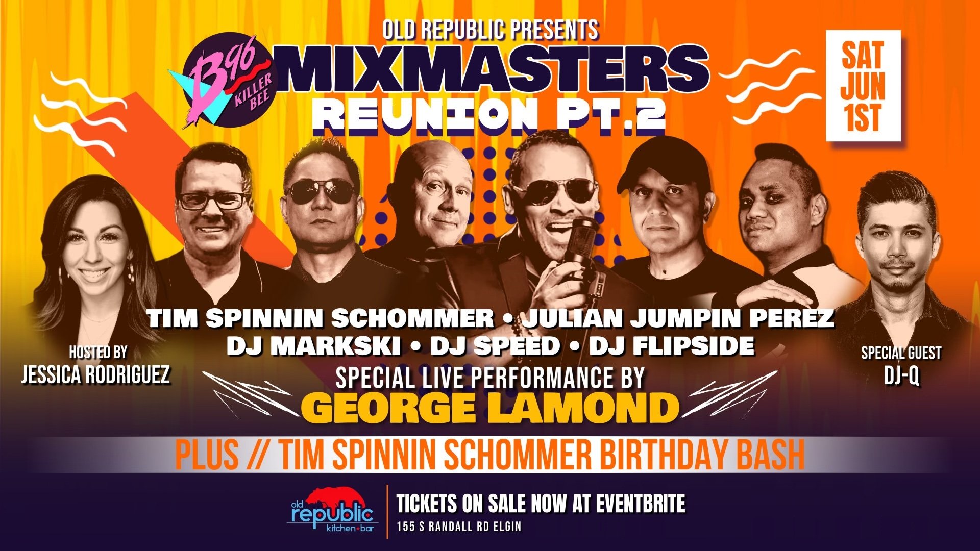 THE B96 MIXMASTER REUNION Pt. 2 - Old Republic [Kitchen + Bar ...