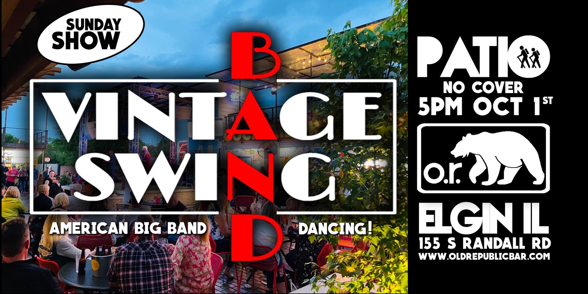 Dinner, Drinks & Dancing with VINTAGE SWING BAND - Old Republic ...