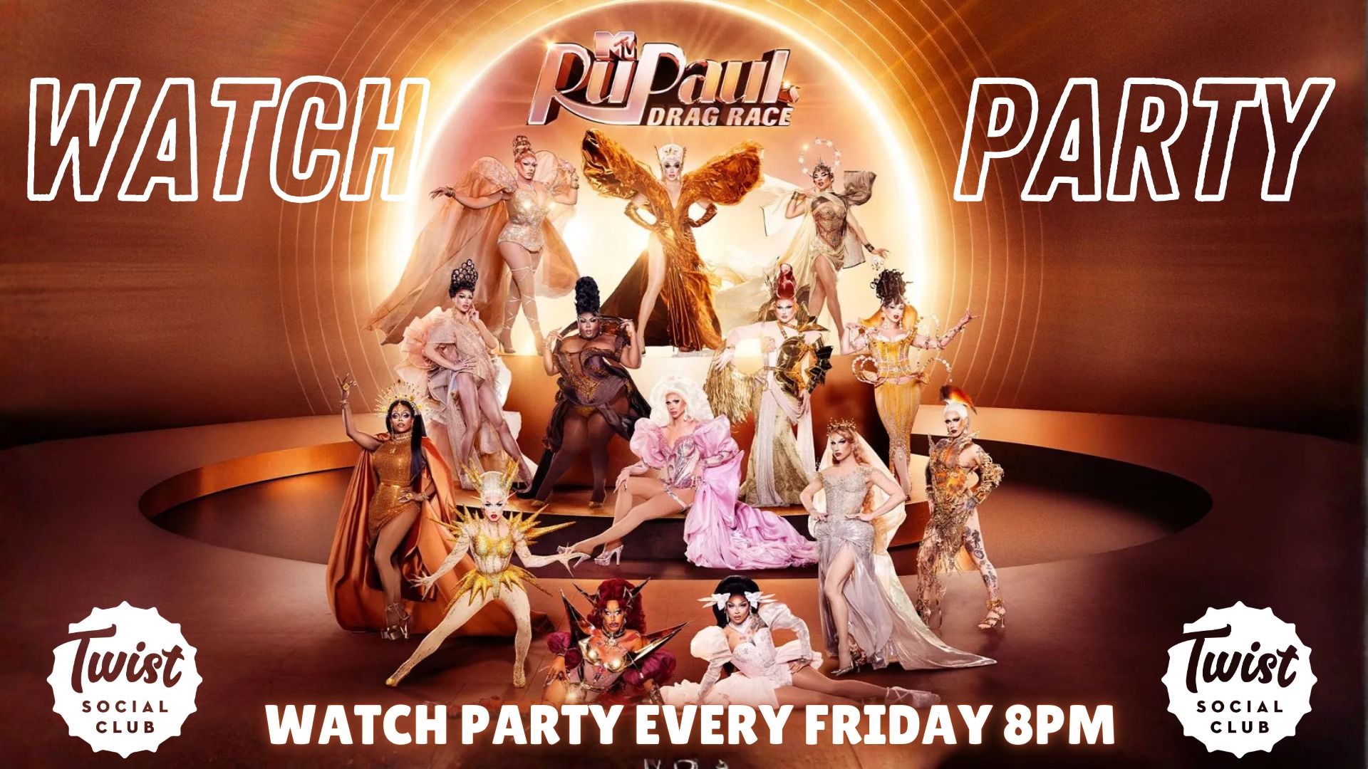 RuPaul's Drag Race Watch Party - Twist Social Club - Night club in ...