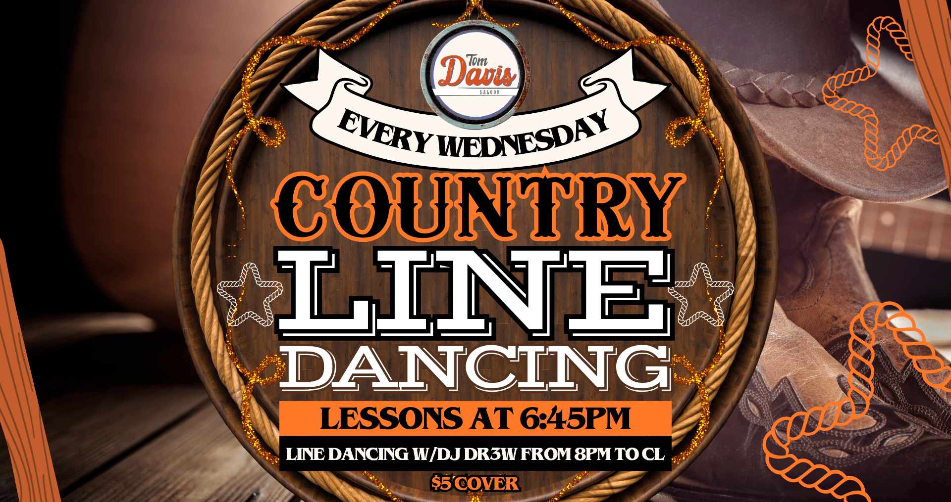 Country Line Dancing - Tom Davis Saloon - Bar in Loveland, CO