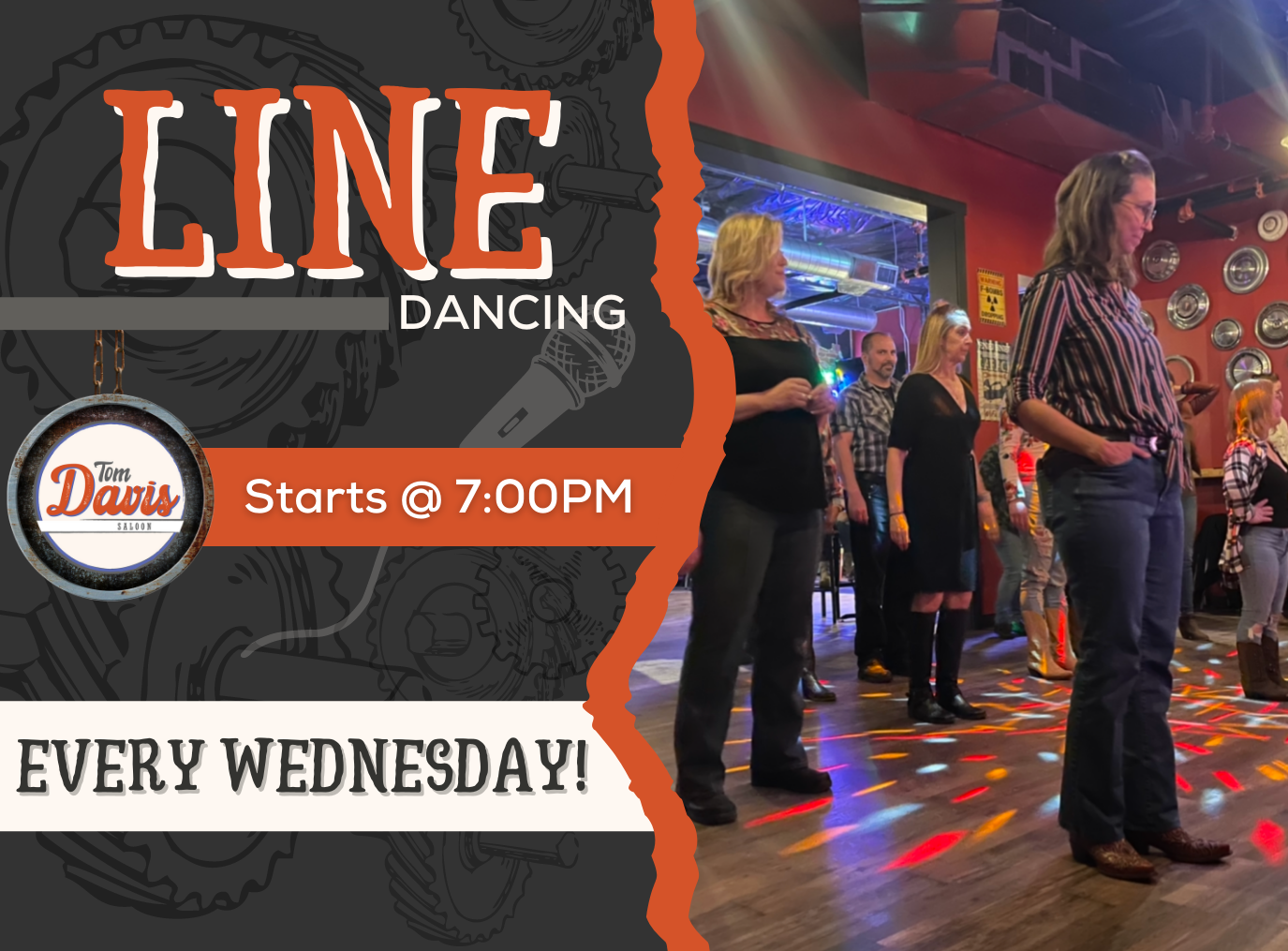 Line Dancing Lessons - Tom Davis Saloon - Bar in Loveland, CO