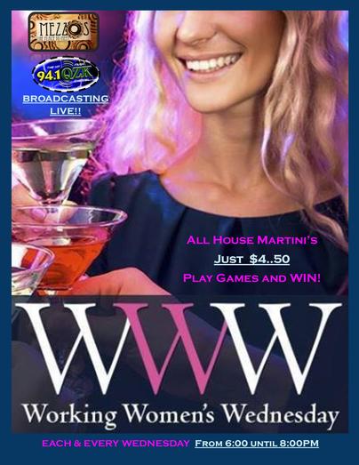 Working Women's Wednesday - MEZZOS