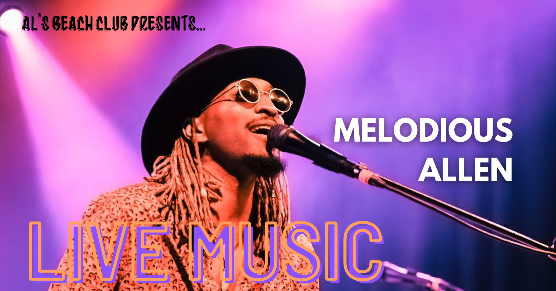🎶 Live Music: Melodious Allen 🎵 - Al's Beach Club