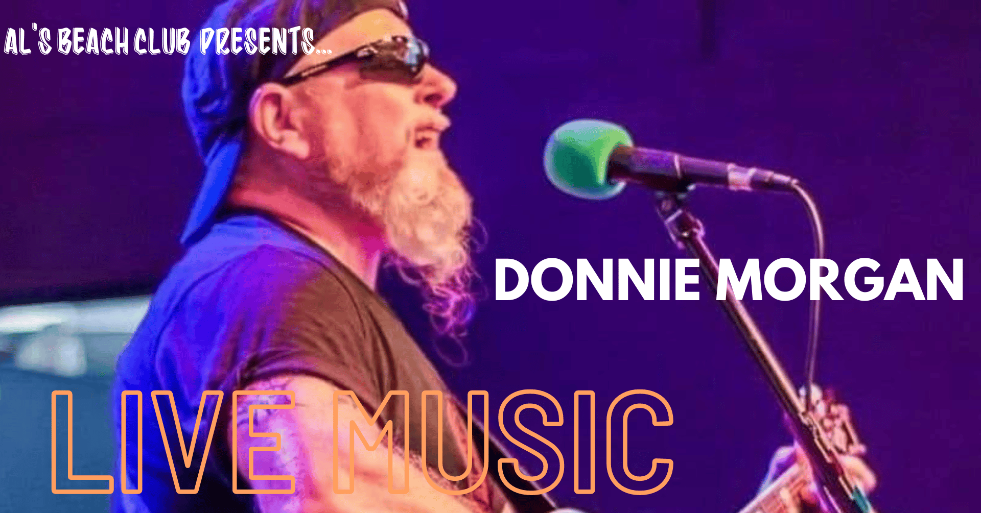 🎶 Live Music: Donnie Morgan 🎵 - Al's Beach Club