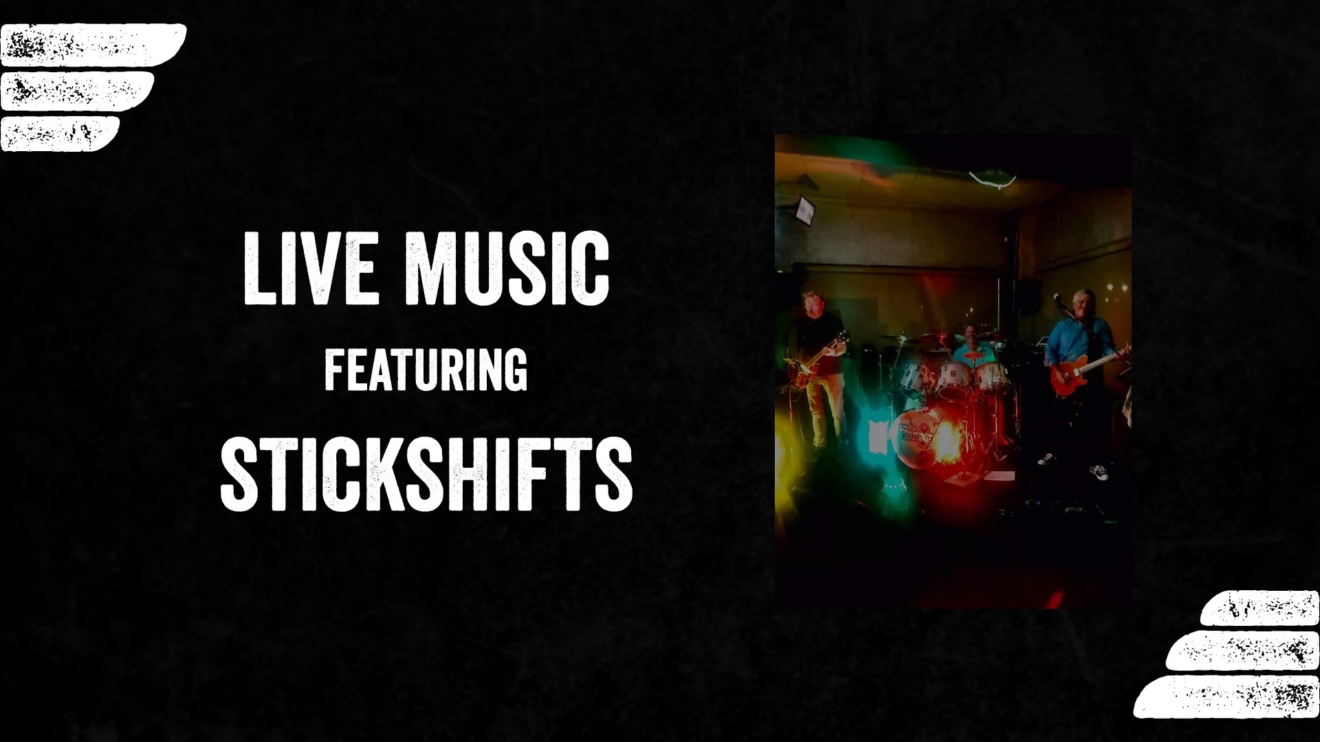 Live Music - The Stickshifts - American Food & Live Music Restaurant ...