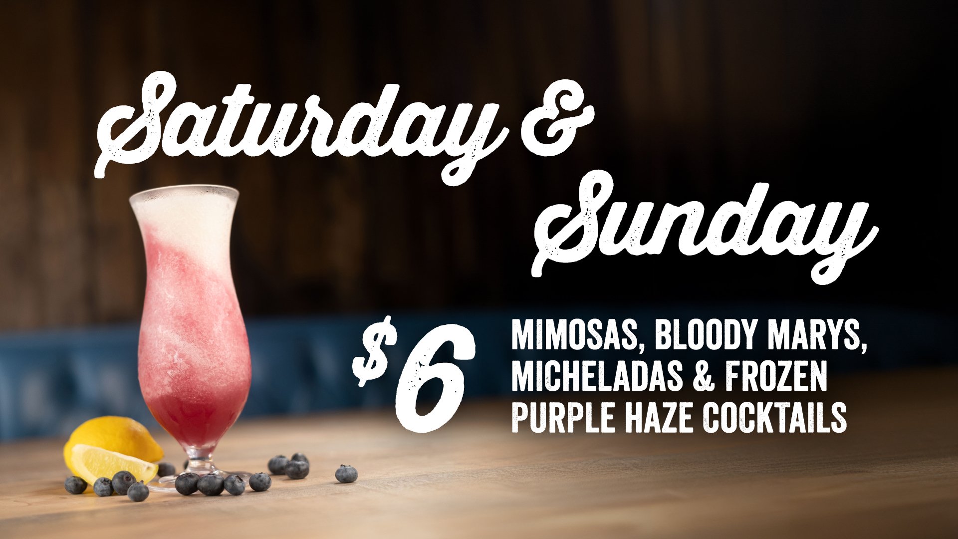 Saturday & Sunday Drink Specials - American Food & Live Music ...