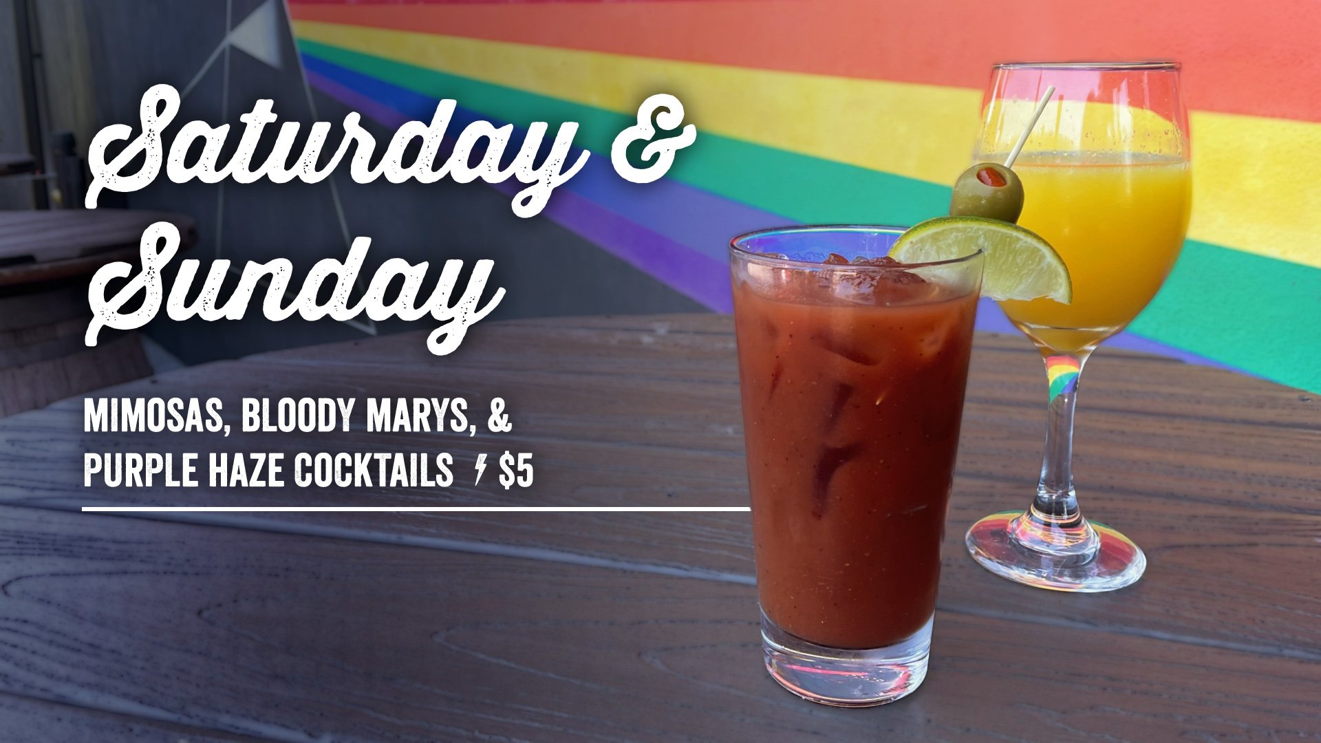 Saturday & Sunday Drink Specials - American Food & Live Music ...