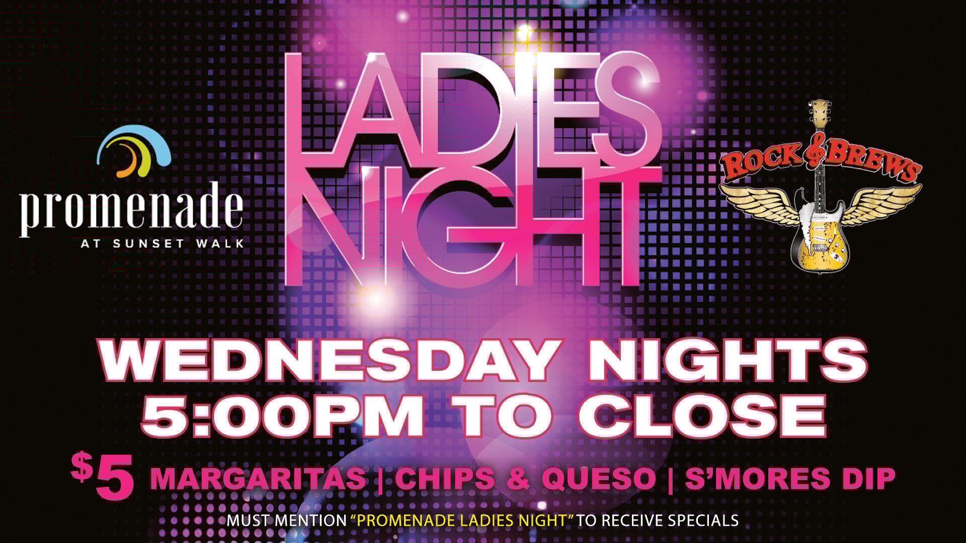 Wednesday Ladies Night - American Food & Live Music Restaurant | Rock ...