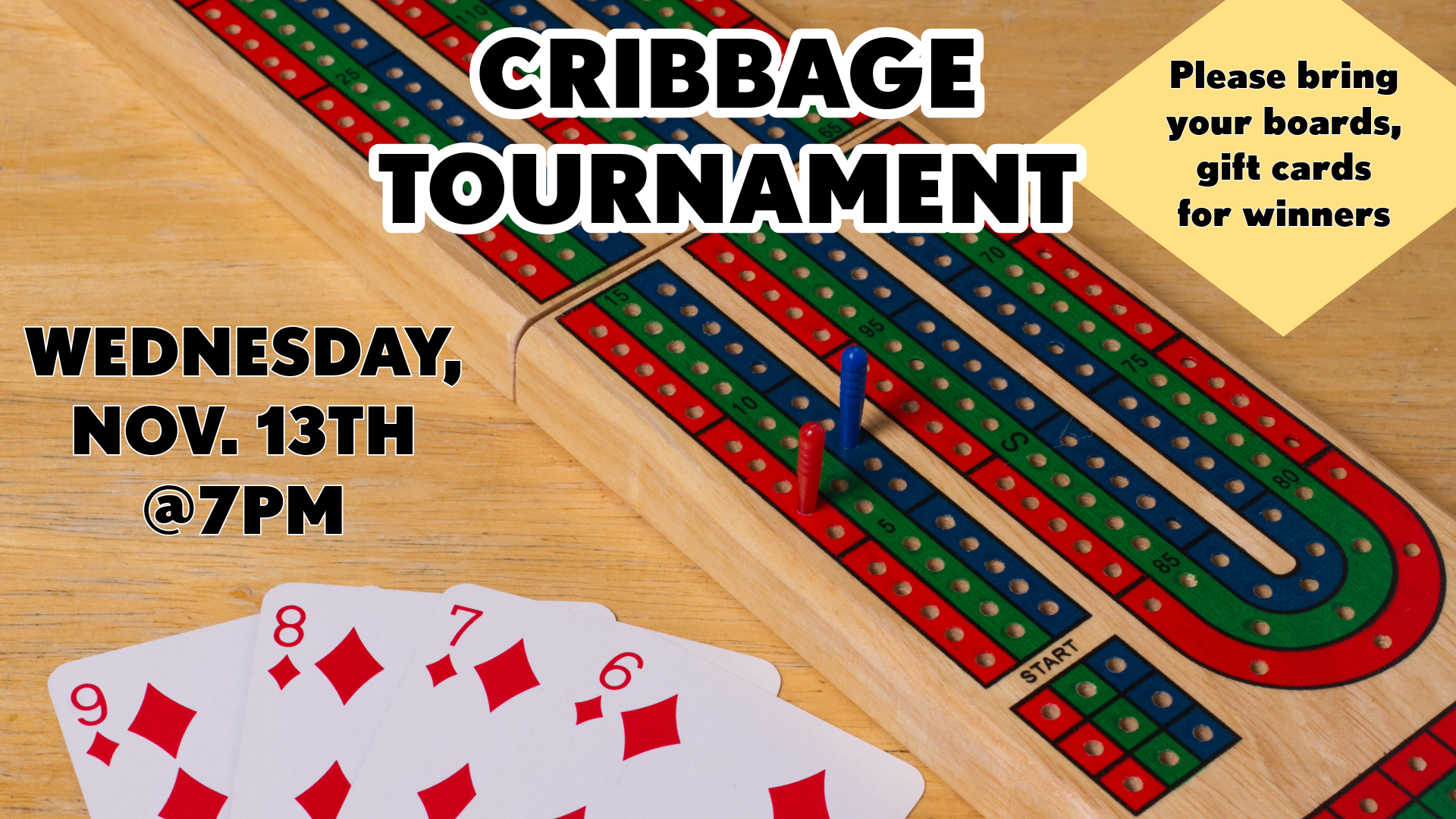 Cribbage Tournament - Joyride Brewing - Brewery in Edgewater, CO