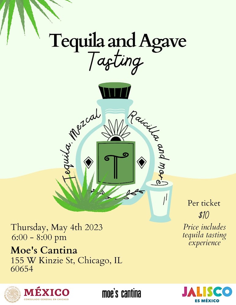 Tequila and Agave Tasting at Moe's Cantina - Cava Room - Moe's Cantina ...
