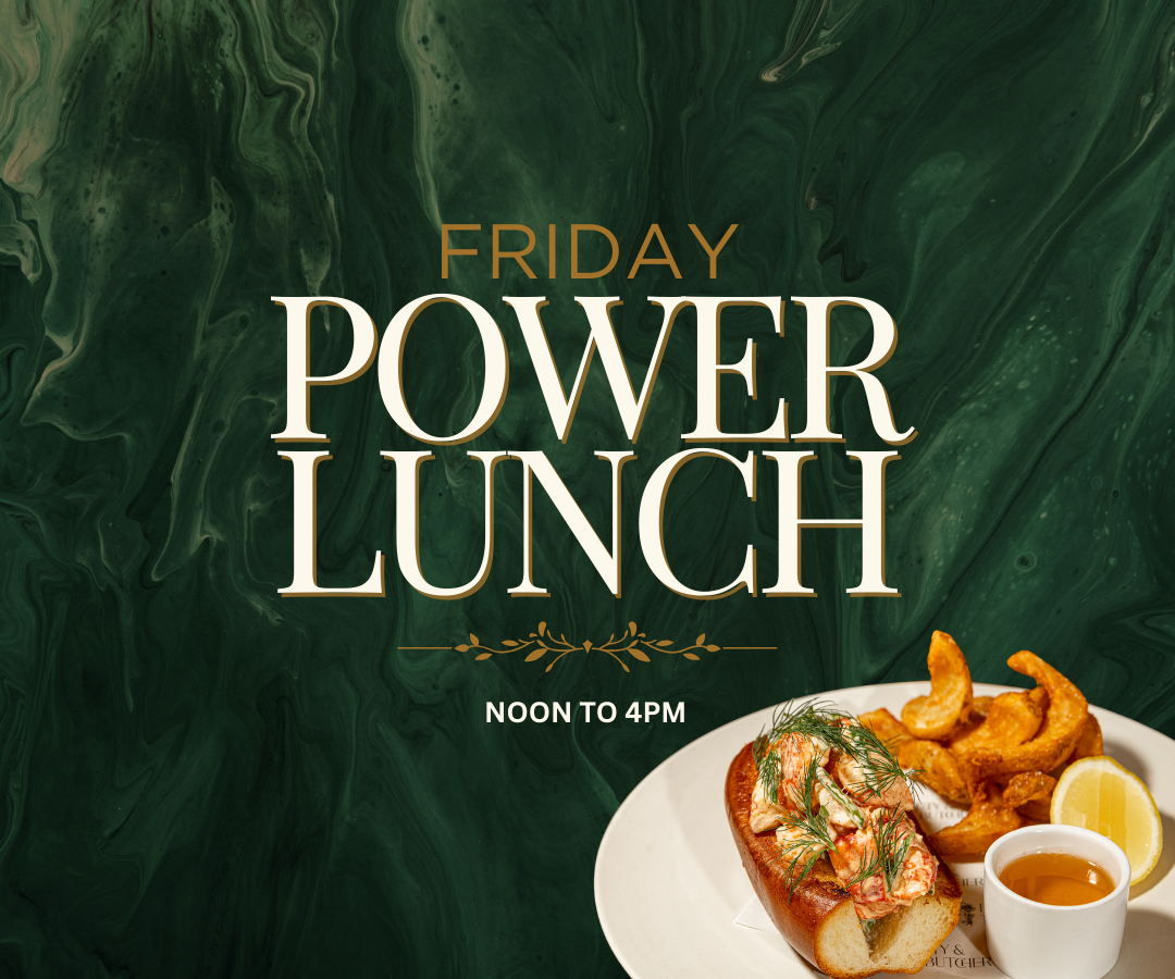 Power Lunch Fridays - Beauty & the Butcher | Contemporary American ...