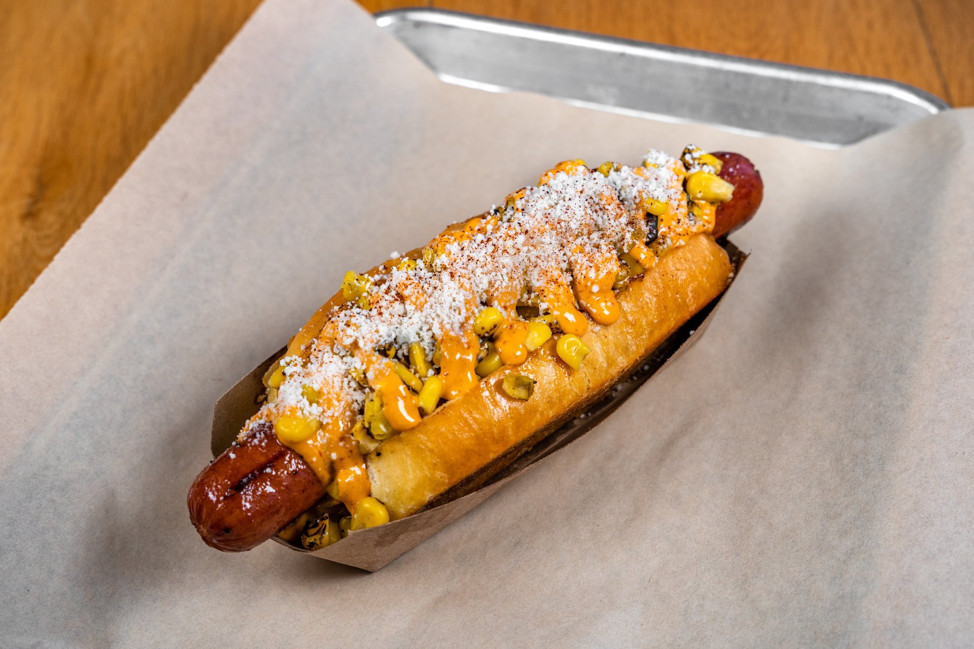 Elote Dog Menu Balboa Bar-B-Que Barbecue Restaurant In