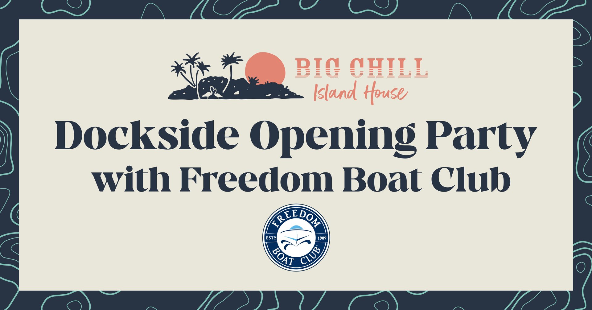 Dockside Bar Opening Party - Big Chill Island House | Seafood Inspired ...