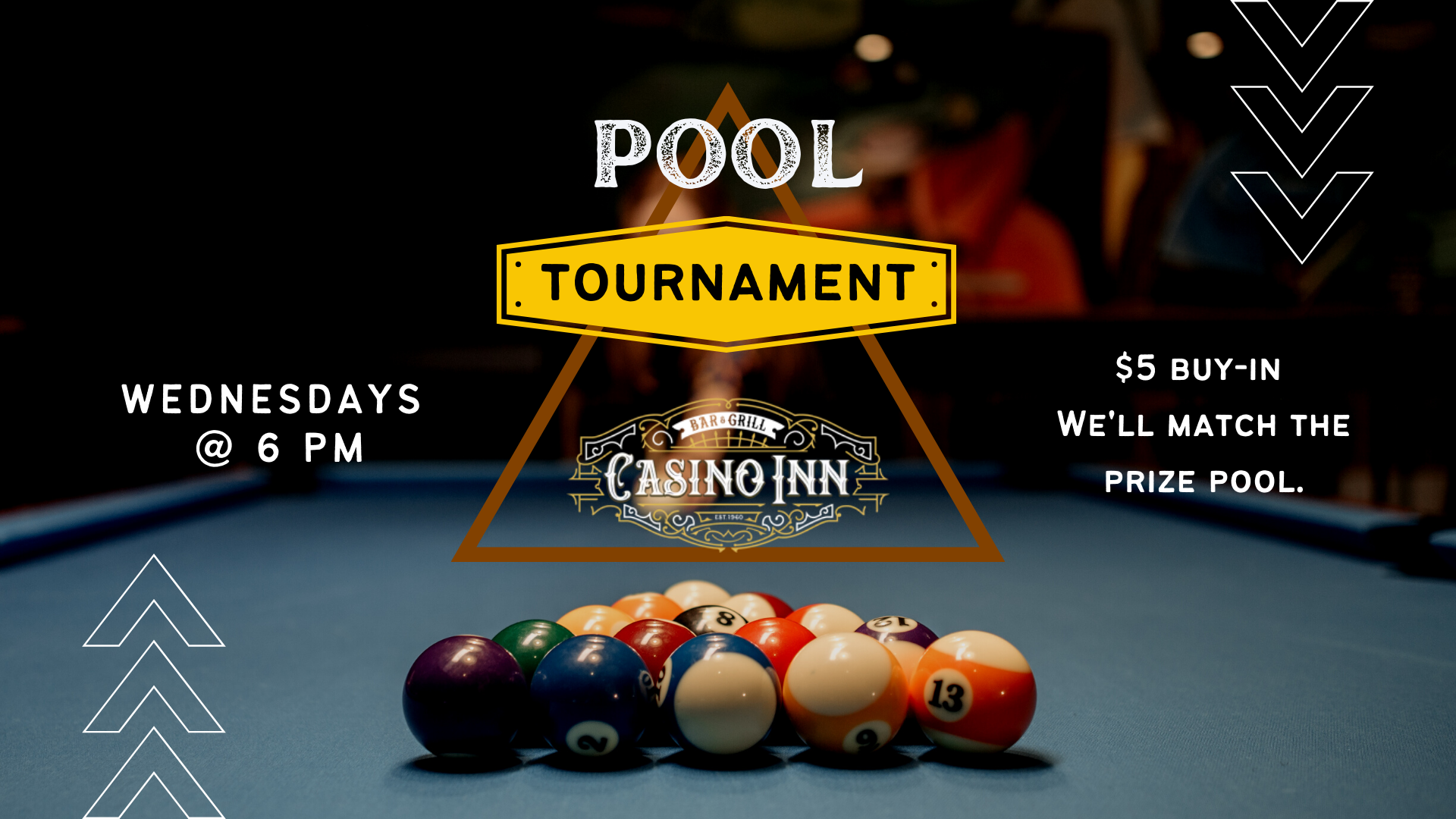 Pool Tournament - Casino Inn