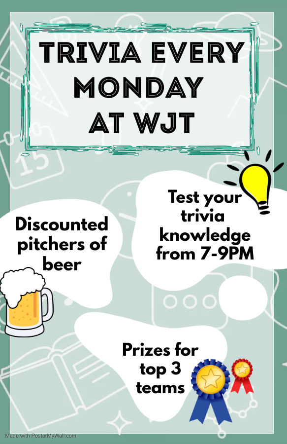 🍻 🤓Monday Night Trivia🤓 🍻 - William Jeffrey's Tavern - Tavern in VA