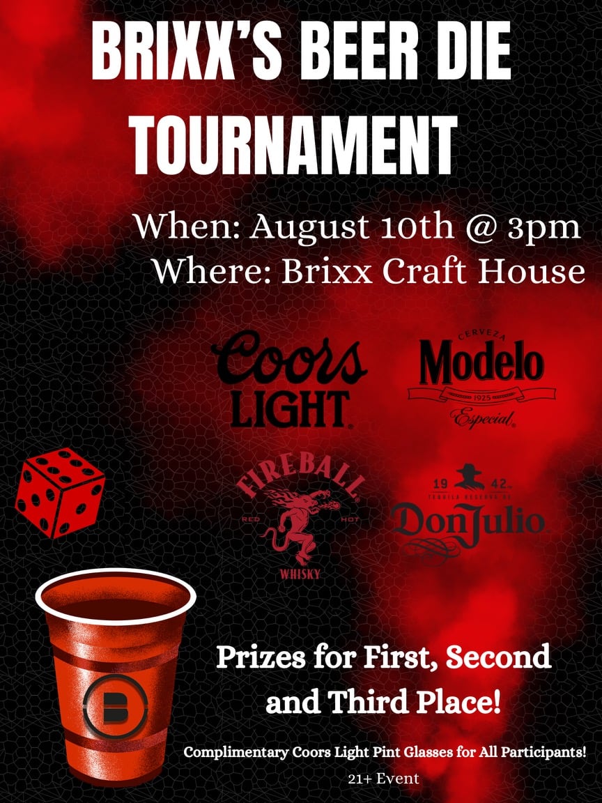 Beer Die Tournament - Brixx Craft House