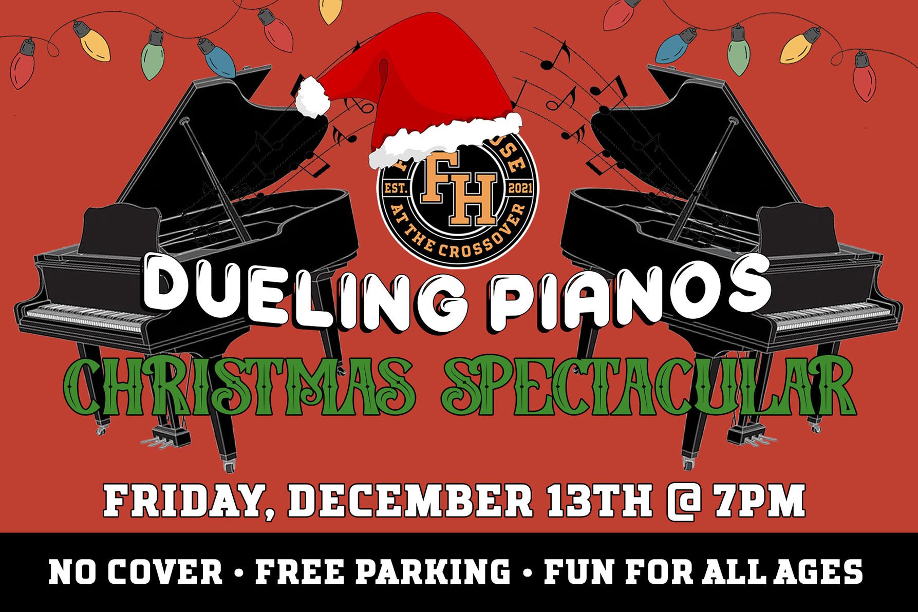 Dueling Pianos Christmas Spectacular - The Fieldhouse at the Crossover ...