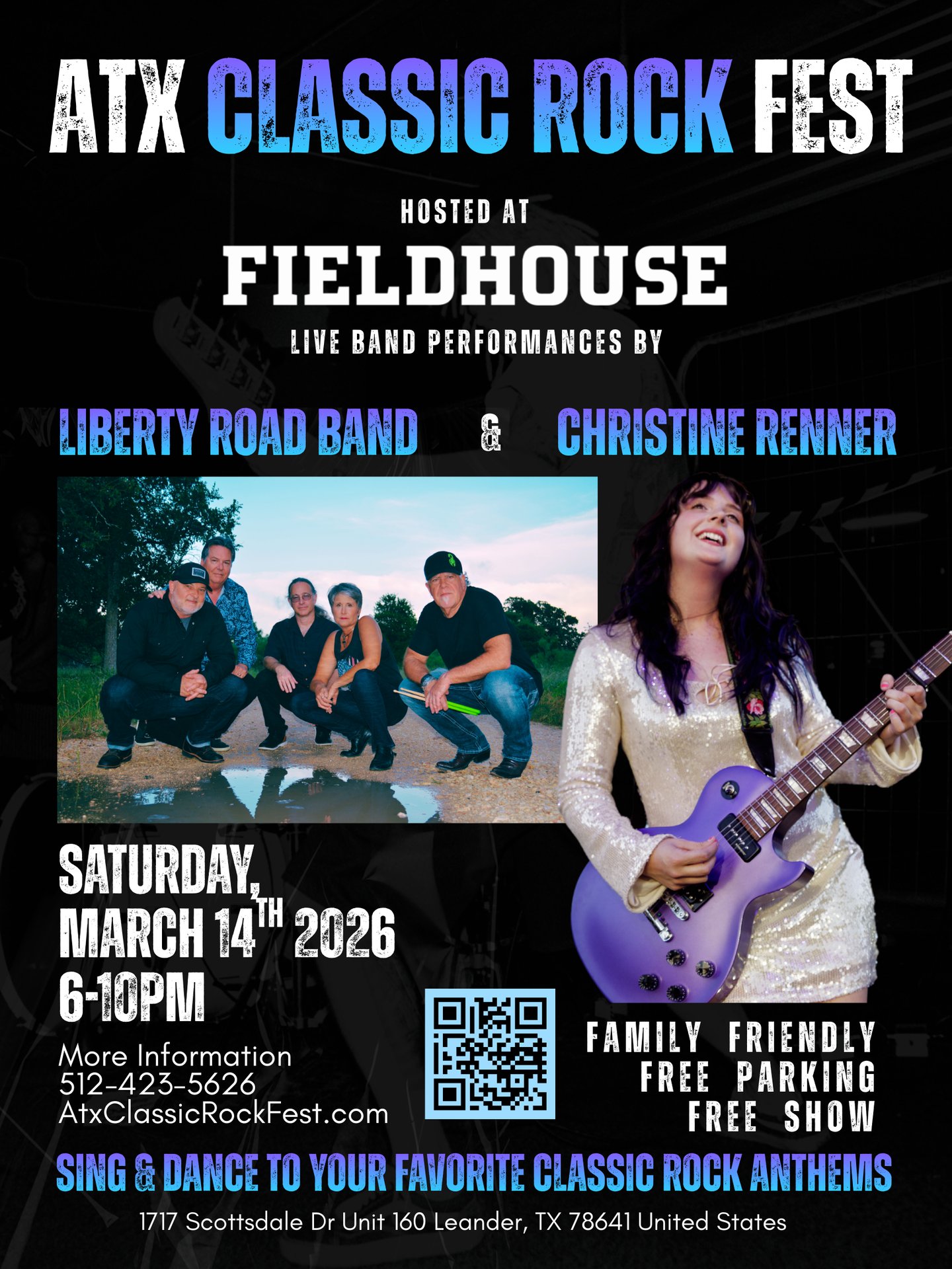 Liberty Road Band & Christine Renner! - The Fieldhouse at the Crossover ...