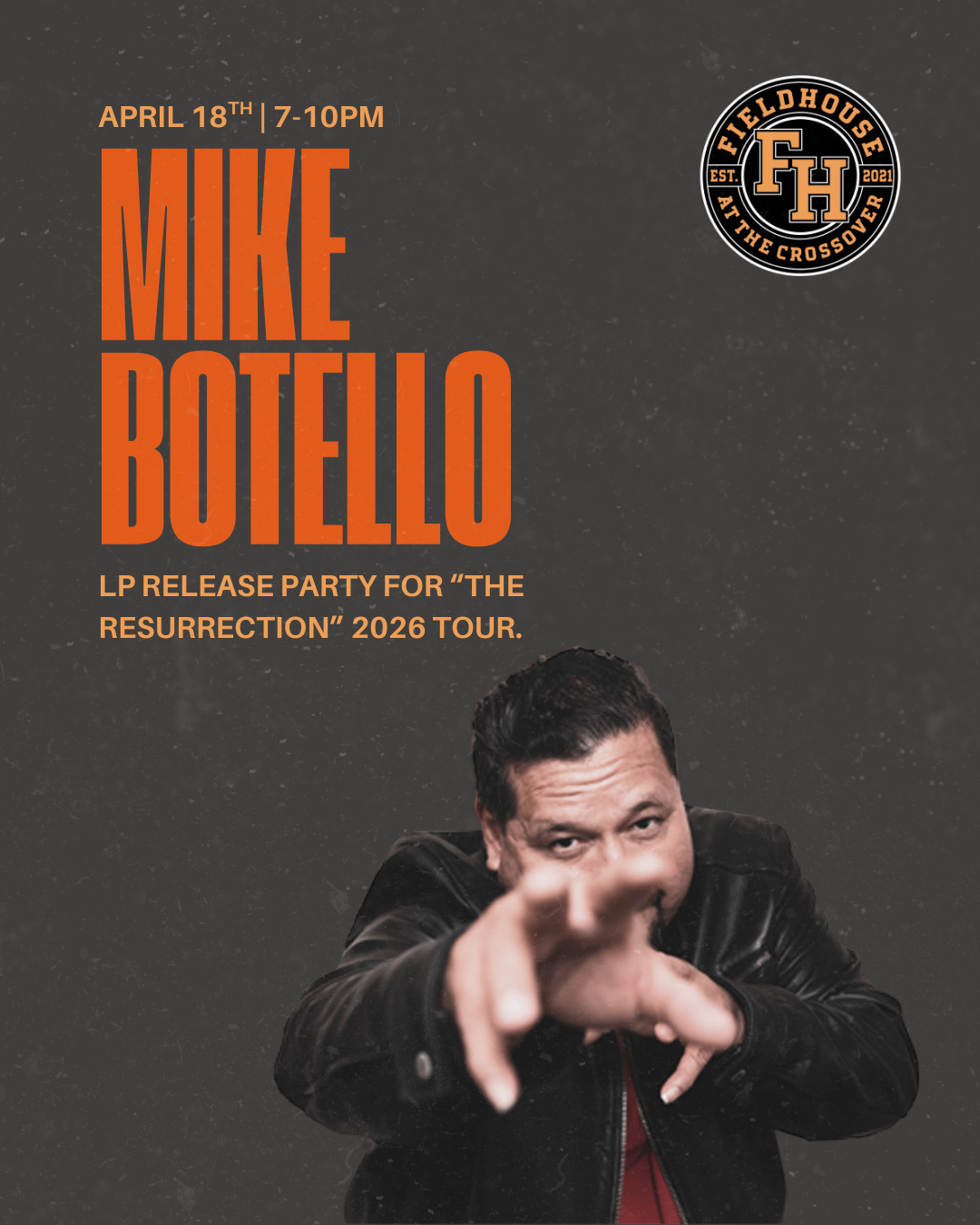 MIKE BOTELLO - The Fieldhouse at the Crossover - Cedar Park, TX
