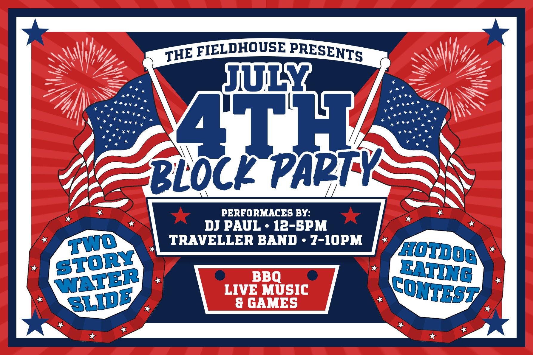 Annual Fourth Of July Bash The Fieldhouse At The Crossover Cedar