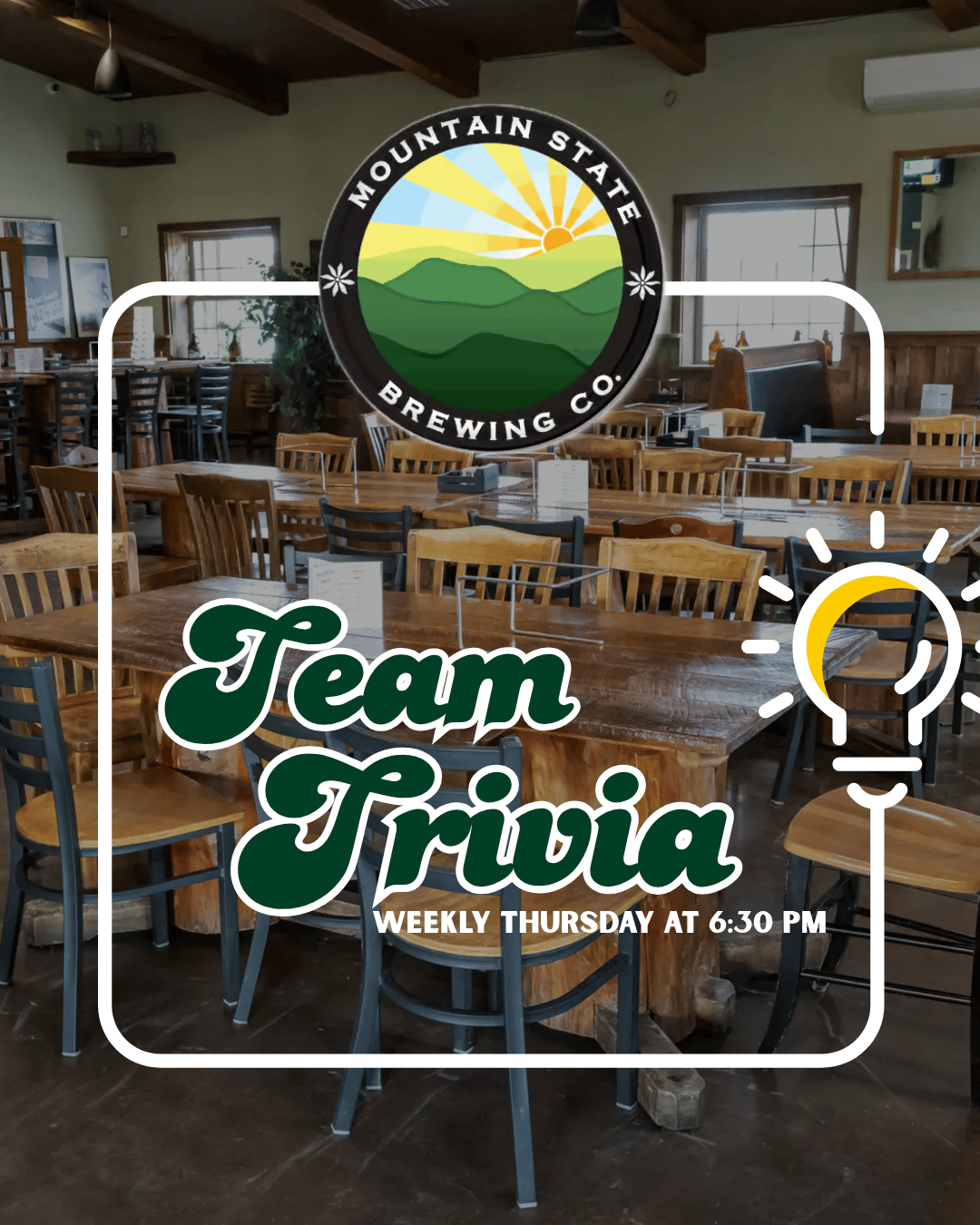 Team Trivia - Mountain State Brewing Co. - Brewpub in McHenry, MD
