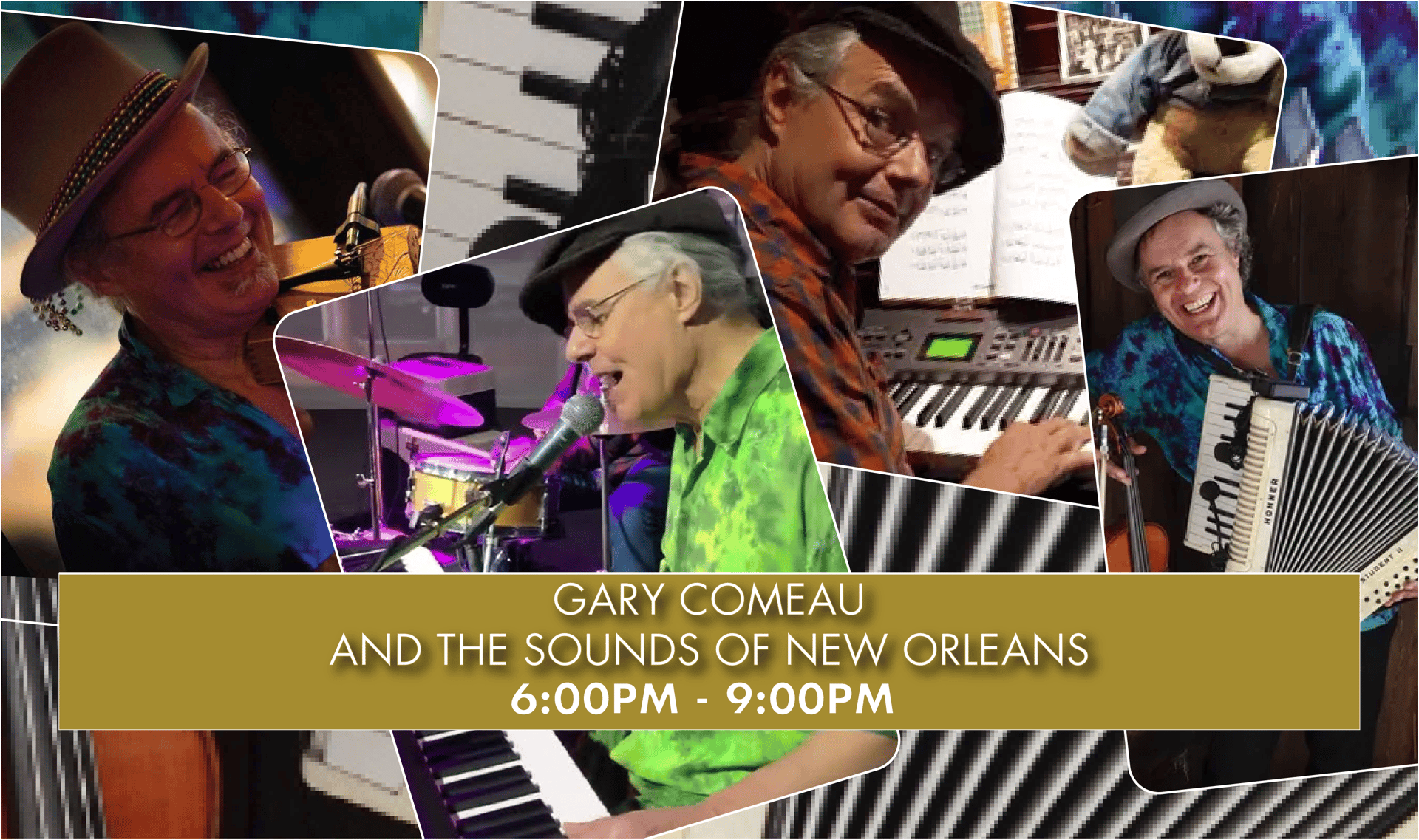 LIVE JAZZ - GARY COMEAU AND THE SOUNDS OF NEW ORLEANS - Award Winning ...