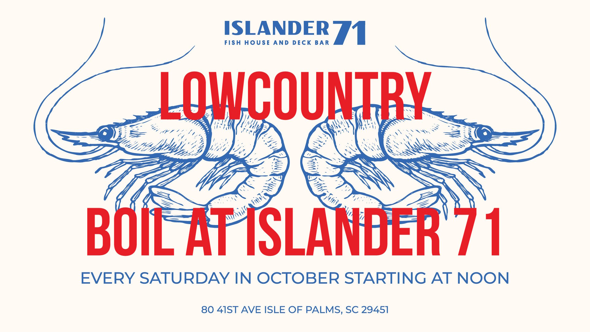 Lowcountry Boil - Islander 71 - Waterfront & Seafood Restaurant, Isle ...