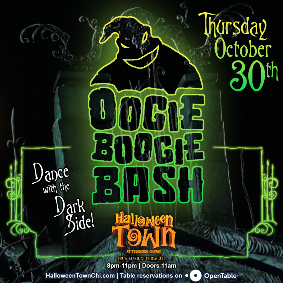 Oogie Boogie Bash - Tree House Chicago – River North's Most Fun ...