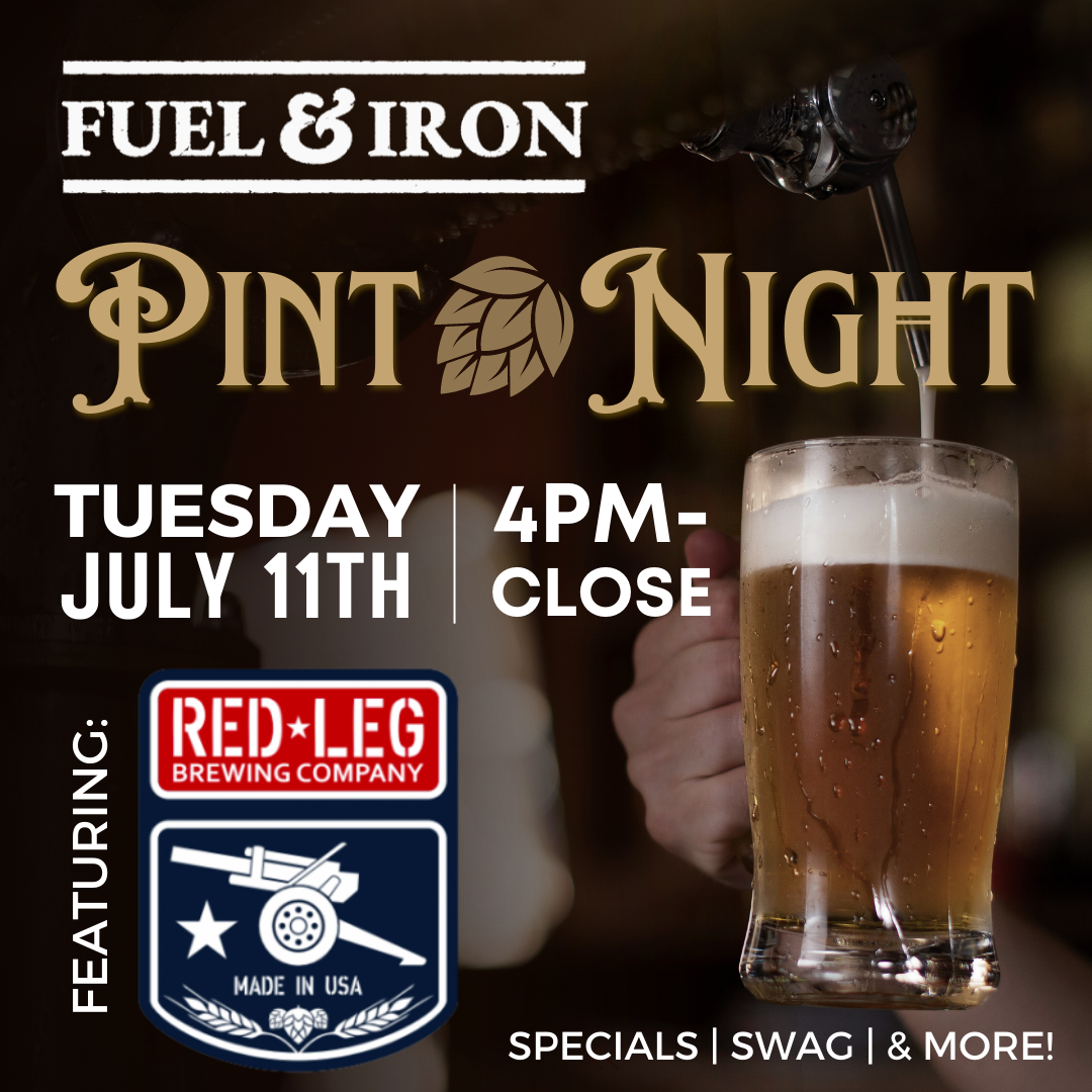 Fuel & Iron Pint Night - Red Leg Brewing Company - Fuel & Iron - Pueblo ...
