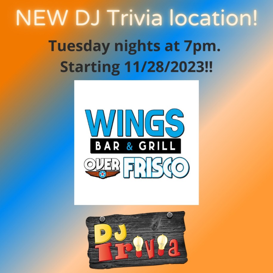 Wings Over Frisco Trivia Night - Wings Over USA - Chicken Wings ...